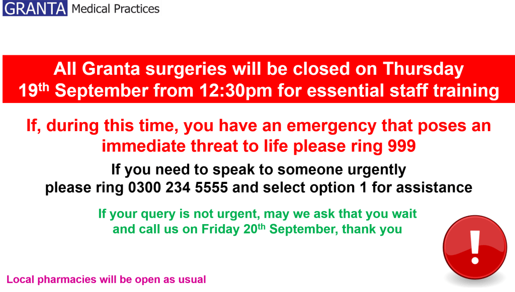 Home Granta Medical Practices - Granta Medical Practices