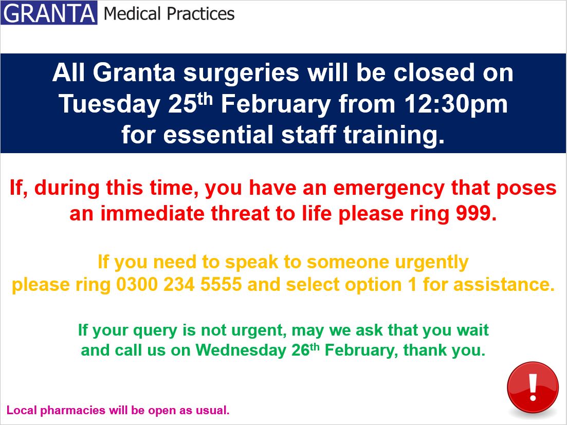 Home Granta Medical Practices - Granta Medical Practices